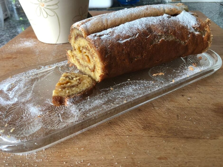 Torta de Amêndoa - Receitas da Tia Céu